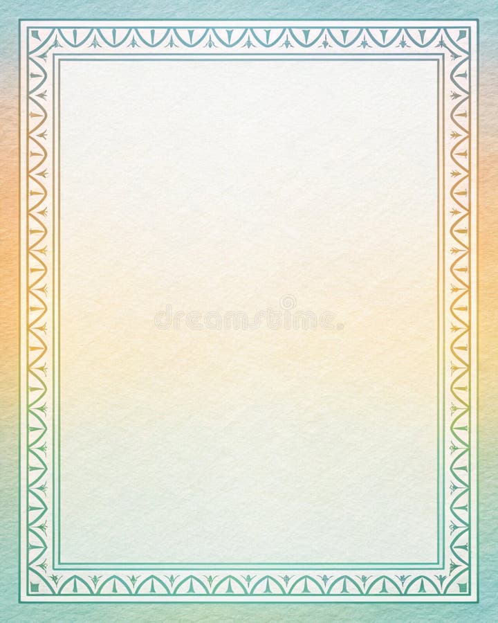 Gradient Mesh Border Paper Texture Smooth Color Transitions Stock ...