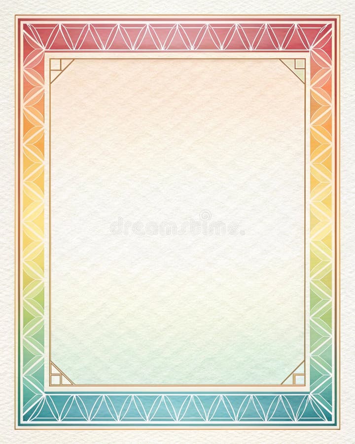 Gradient Mesh Border Paper Texture Smooth Color Transitions Stock ...