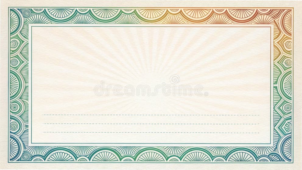 Gradient Mesh Border Paper Texture Smooth Color Transitions Stock ...