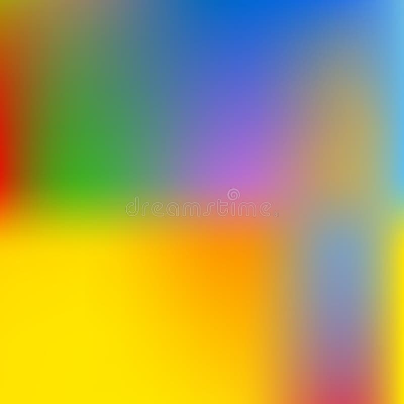 Gradient Mesh Painted in Different Colors. Stock Vector - Illustration ...