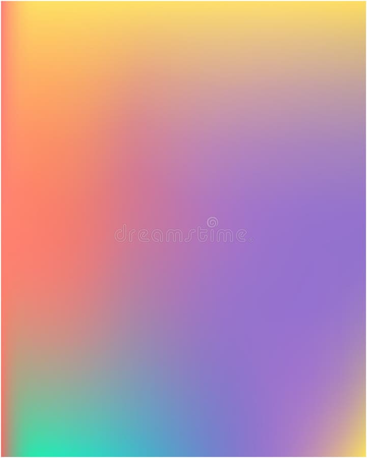 Gradient Mesh Painted in Different Colors. Stock Vector - Illustration ...