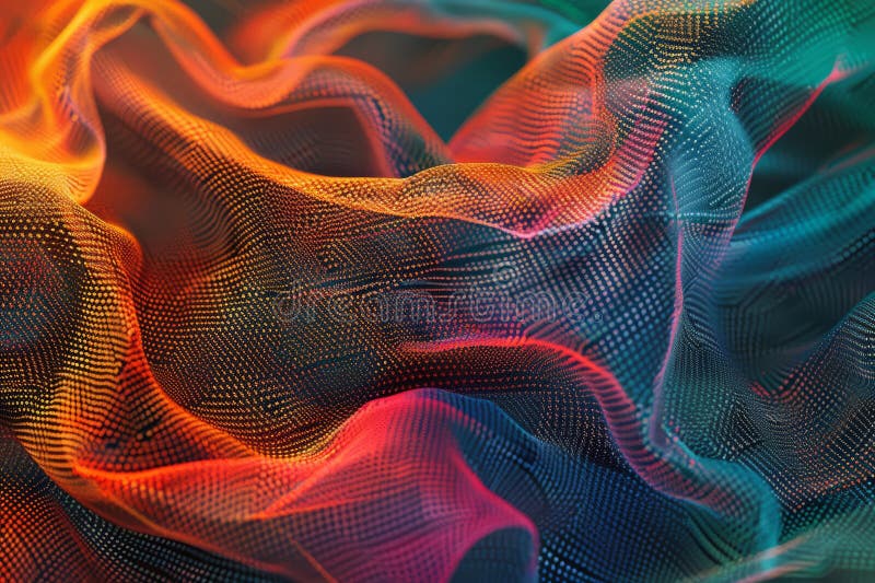 Gradient Mesh Texture for Adding Realism To Digital Art Stock ...