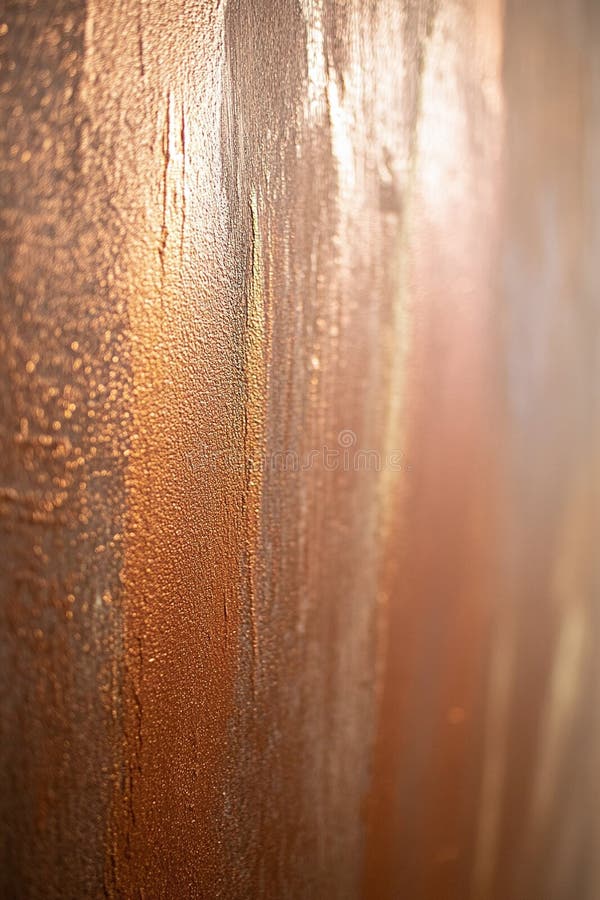 Gradient of Metallic Copper Fading into Warm Bronze with a Rich Grainy ...