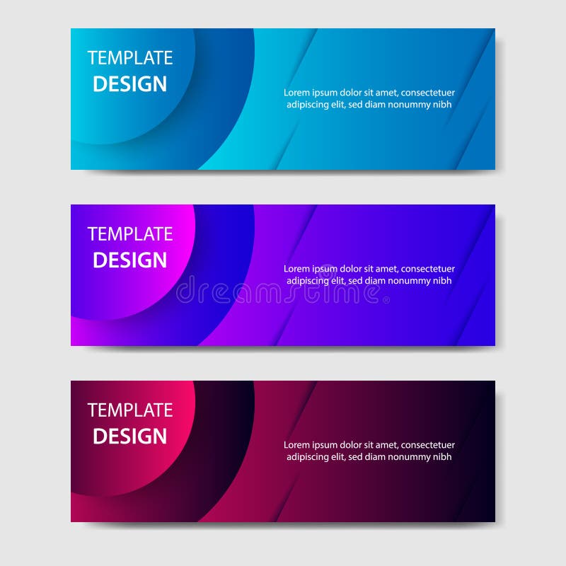 Gradient and Modern Futuristic Background Template for Headline and ...