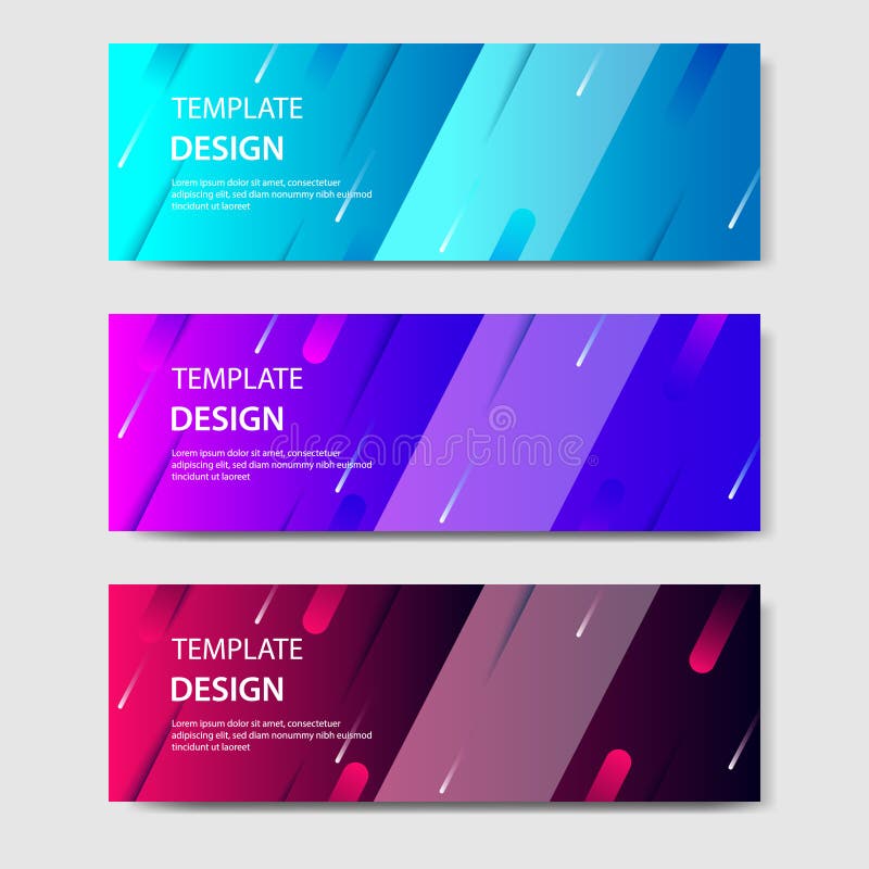 Gradient and Modern Futuristic Background Template for Headline and ...