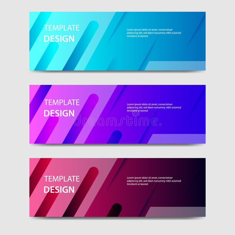 Gradient and Modern Futuristic Background Template for Headline and ...