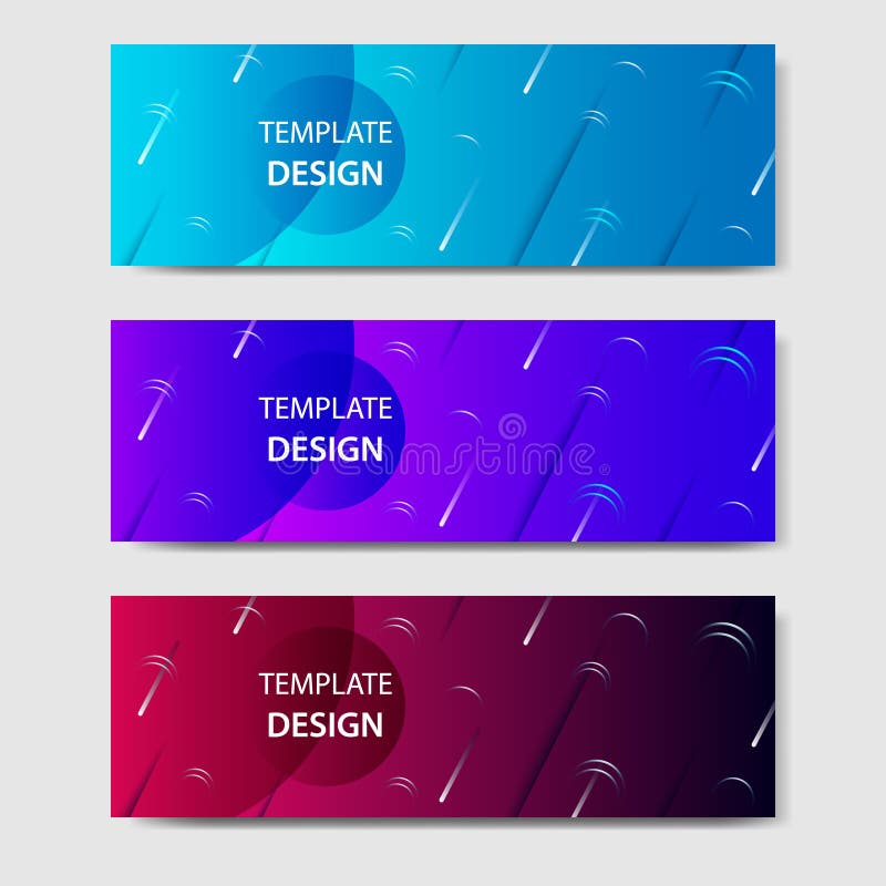 Gradient and Modern Futuristic Background Template for Headline and ...