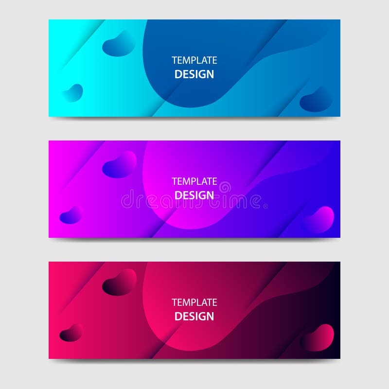 Gradient and Modern Futuristic Background Template for Headline and ...
