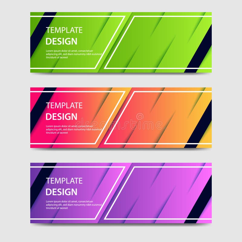Gradient and Modern Futuristic Background Template for Headline and ...