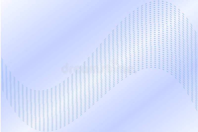 Gradient Monochrome Background Blue White with Wavy Line Stock Vector ...