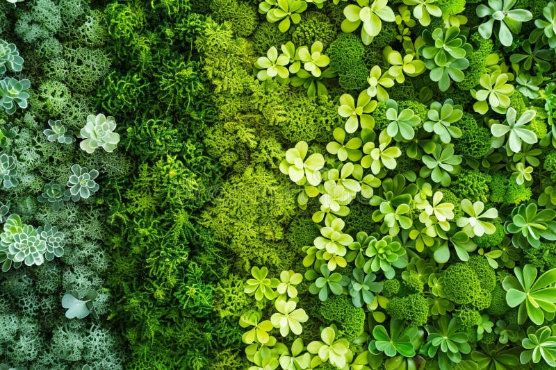 Gradient from Moss Green To Light Green Stock Illustration ...