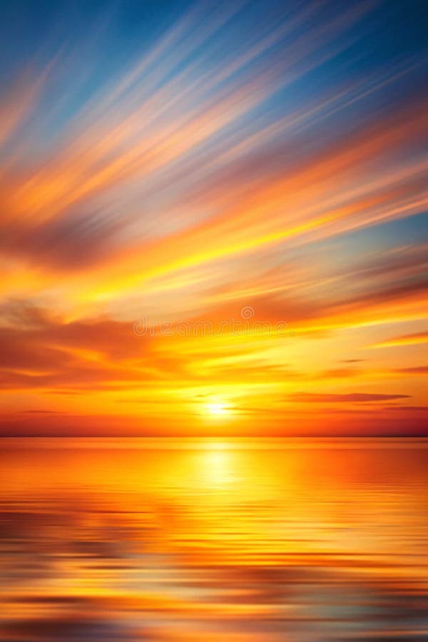 Gradient Motion Blur Overlay Orange Sky Evening Sunset Sunrise Pastel ...