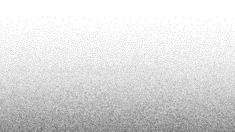 Gradient Noise Background. Halftone Pattern Made of Grains and Stipple ...