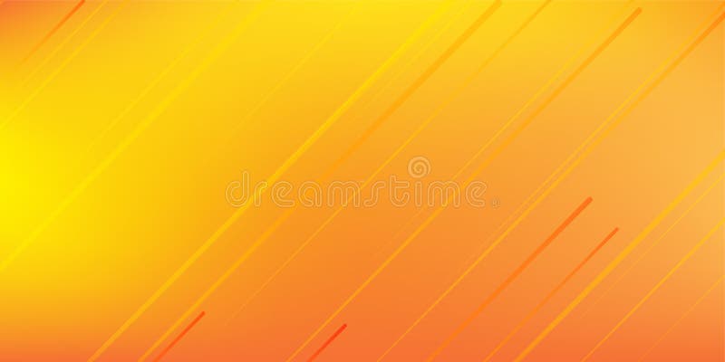 Gradient Orange Background with Dynamic Geometric Abstract Tech Vector ...