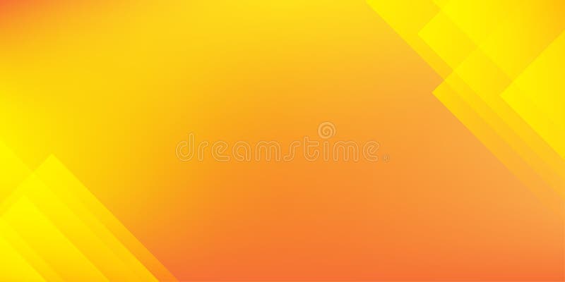 Gradient Orange Background with Dynamic Geometric Abstract Tech Vector ...