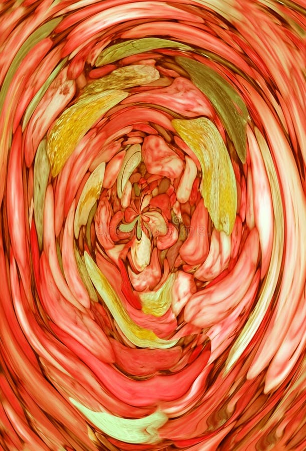 Fire Yellow Orange Oil Paint Triangular Pattern Design on Black ...