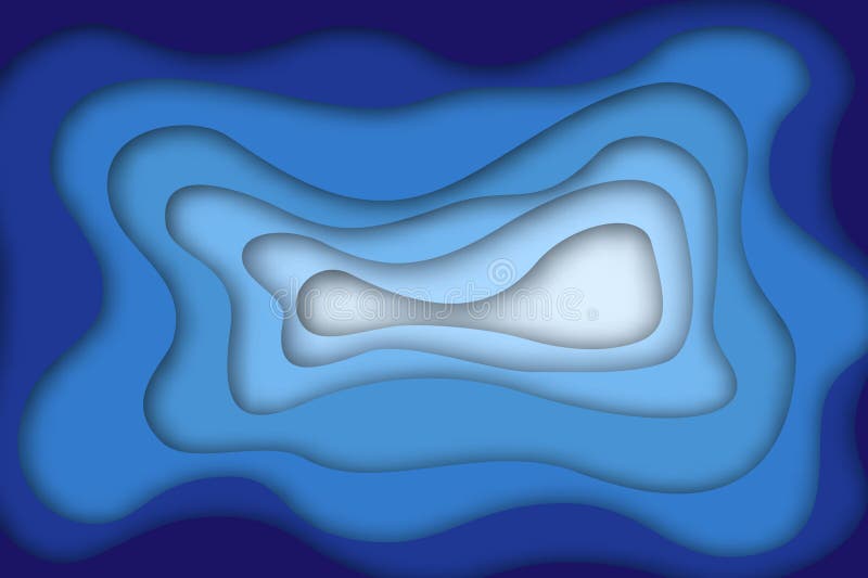 Gradient Paper Cut Pattern Background Stock Vector - Illustration of ...