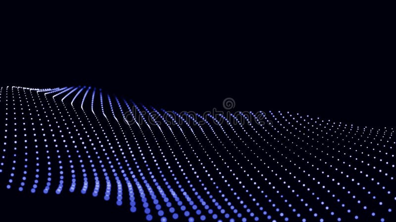 Gradient Particle Background Footage. Wave. Bluu, Red, Yellow.Pink ...