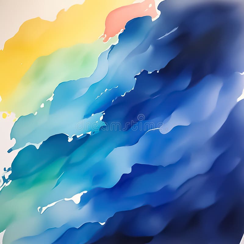 Gradient from Peach Fuzz Color To Blue Stock Illustration ...