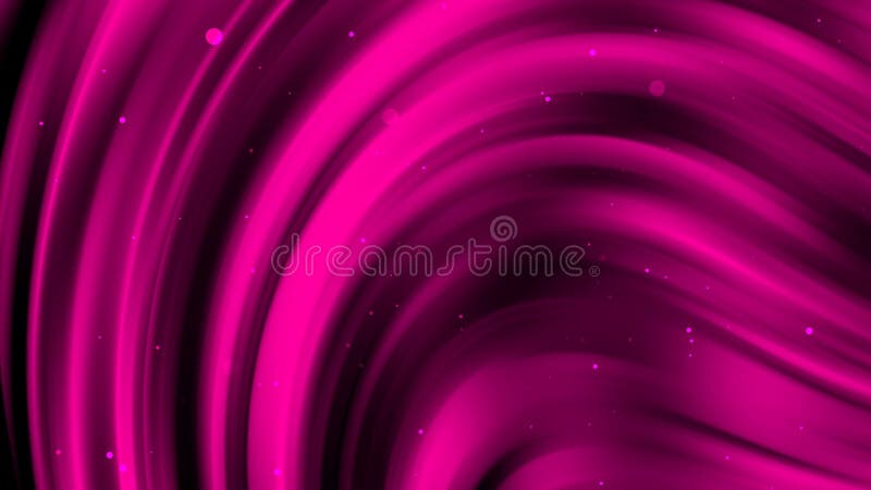 Gradient Pink Background Curved Lines with Pink Circles and Sparkle ...