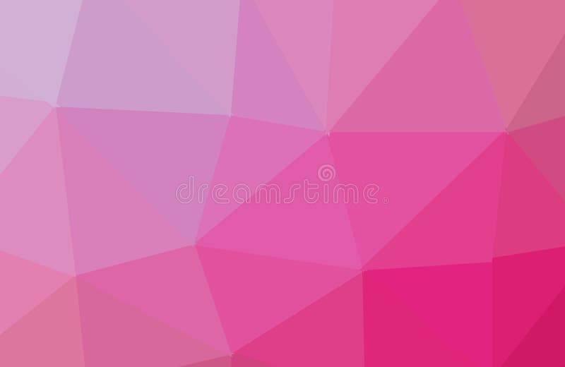 Gradient Pink Color and Triangle Polygon Pattern Background Stock ...