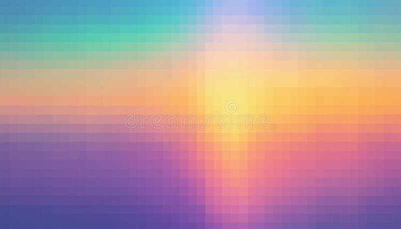 Gradient Pixel Texture in Gold Color Close-up Shot Stock Illustration ...