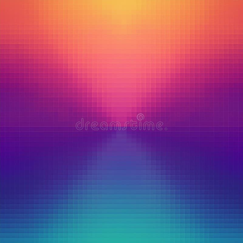 Gradient Pixel Texture in Gold Color Close-up Shot Stock Illustration ...