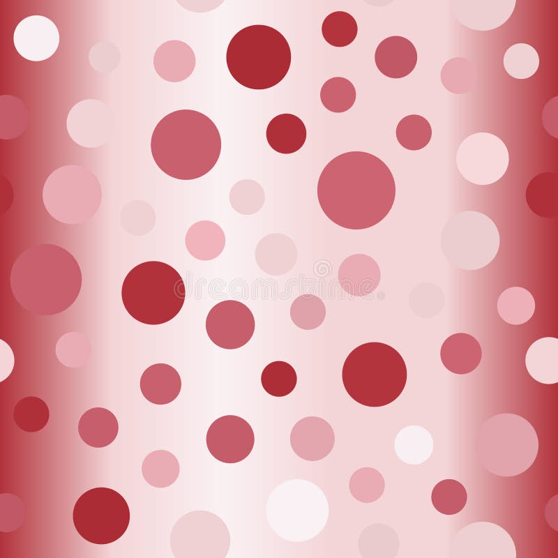 Gradient Polka Dot Pattern Seamless Vector Background Stock Vector Illustration Of Geometric