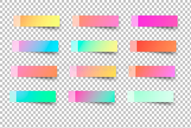 Gradient post tag sticker stock vector. Illustration of paper - 124696856