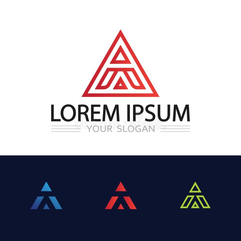 Gradient Prismatic Triangle Logo in Futuristic Vector Style for Company ...