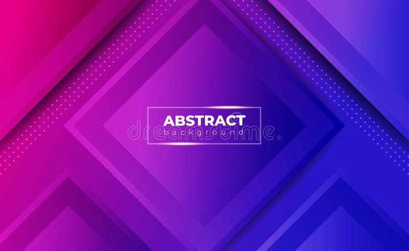 Gradient Purple Abstract Geometric Background Stock Illustration ...