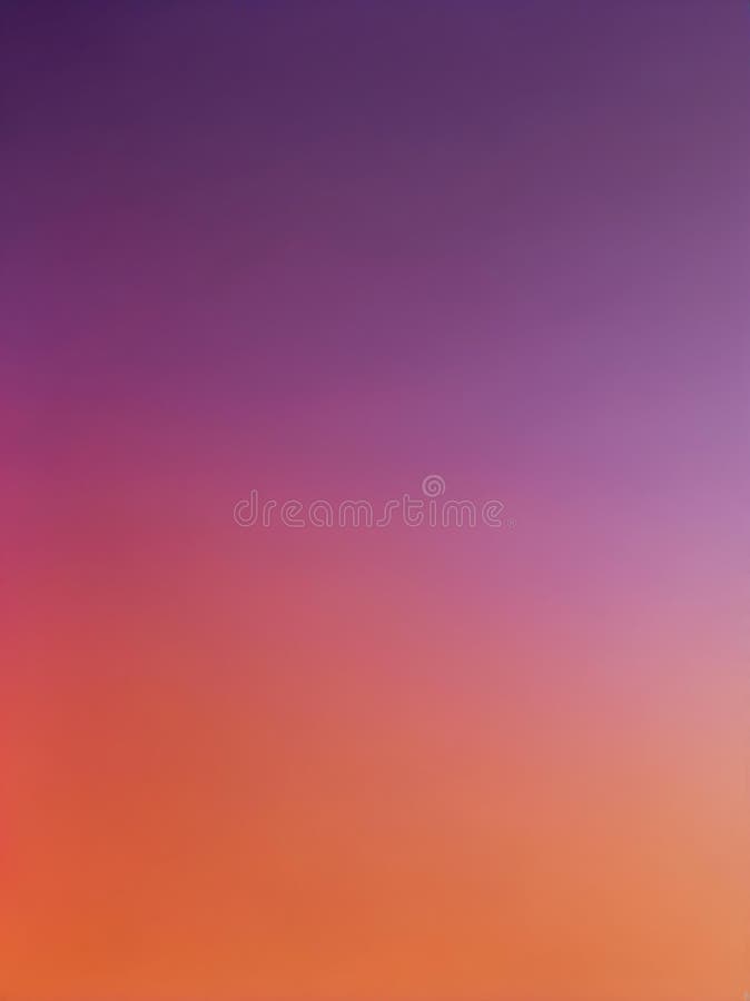 Gradient Purple To Orange Smooth Grainy Texture Transi Ai Generated ...