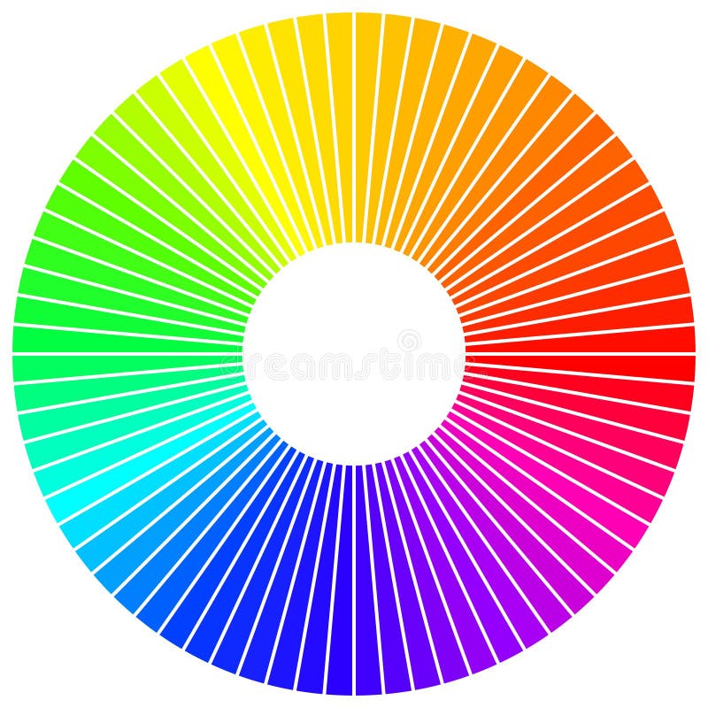 Vector Gradient Rainbow Color Wheel Stock Illustrations – 1,445 Vector ...