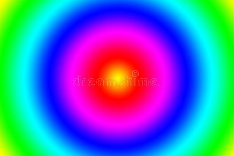 Gradient Rainbow Color Multi-layers Curve Lines for Background Stock ...