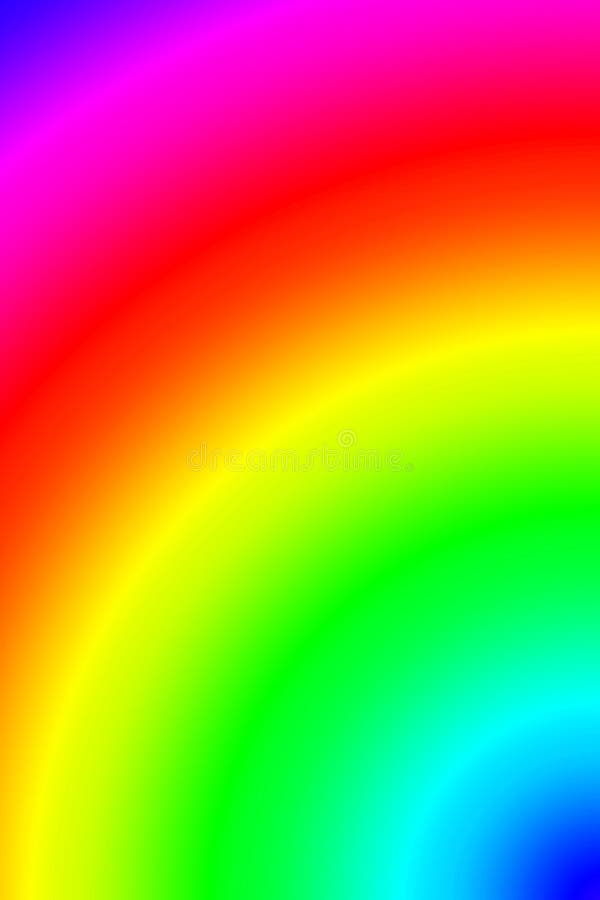 Gradient Rainbow Color Multi-layers Curve Lines for Background Stock ...