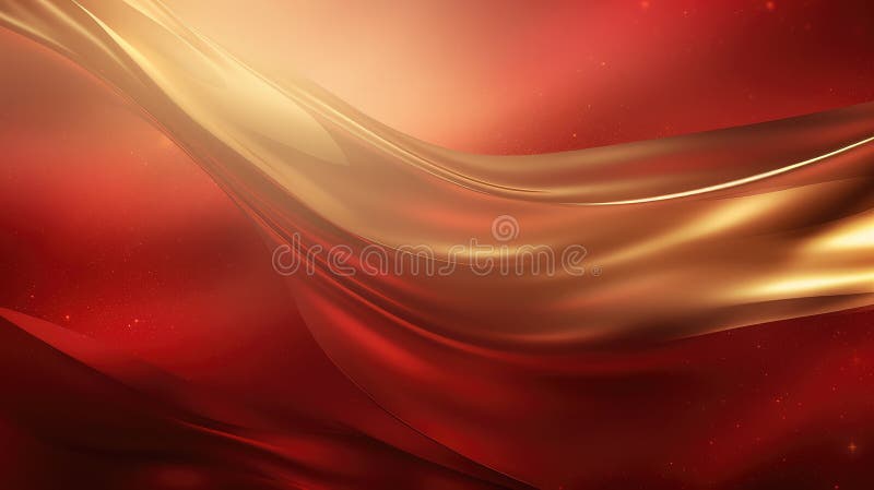 Gradient Red Gold Background Stock Illustration - Illustration of ...