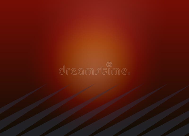 Gradient Red Hot Abstract Background Stock Illustration - Illustration ...