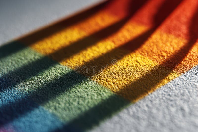 Gradient Refractive Patterns Cast Intricate Shadows on a Textured ...