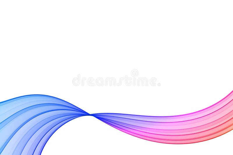 Gradient ribbon stock illustration. Illustration of curved - 1589346