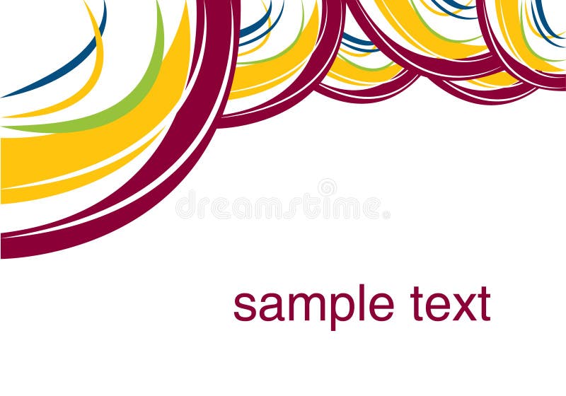 Gradient ribbon , waves stock vector. Illustration of text - 183999872