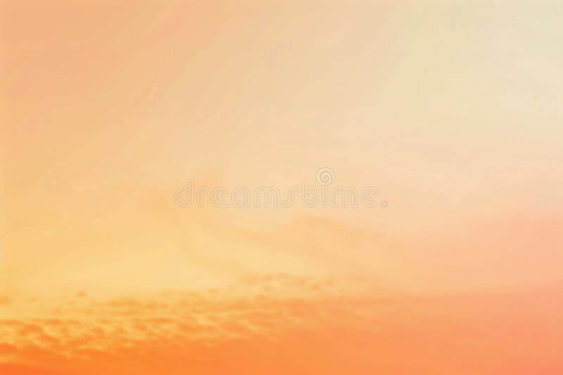 Gradient from Saffron Orange To Pale Peach Stock Illustration ...