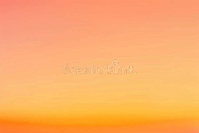 Gradient from Saffron Orange To Pastel Peach Stock Illustration ...