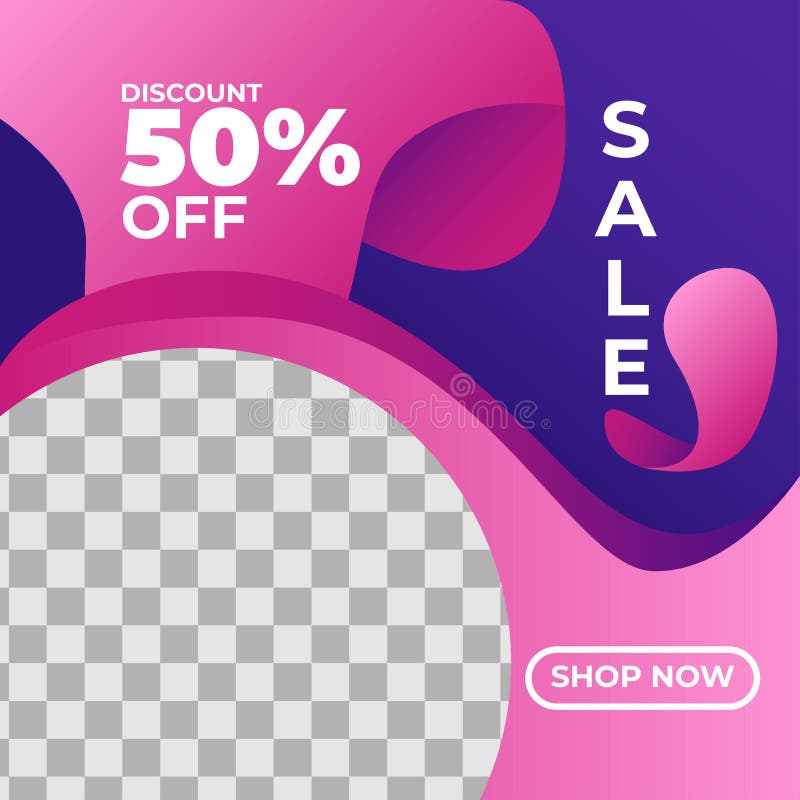 Trendy Editable Template for Social Networks Stories and Posts, Vector ...