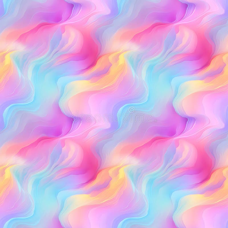 Gradient Seamless Pattern. Abstract Colorful Background. Unicorn Core ...