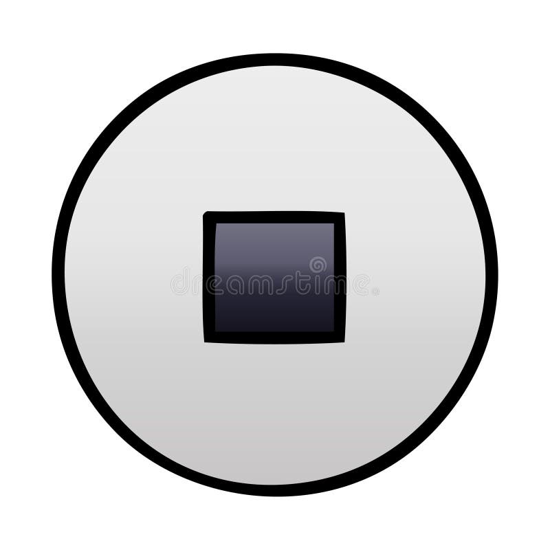 Cartoon stop sign stock illustration. Illustration of cartoon - 38068072