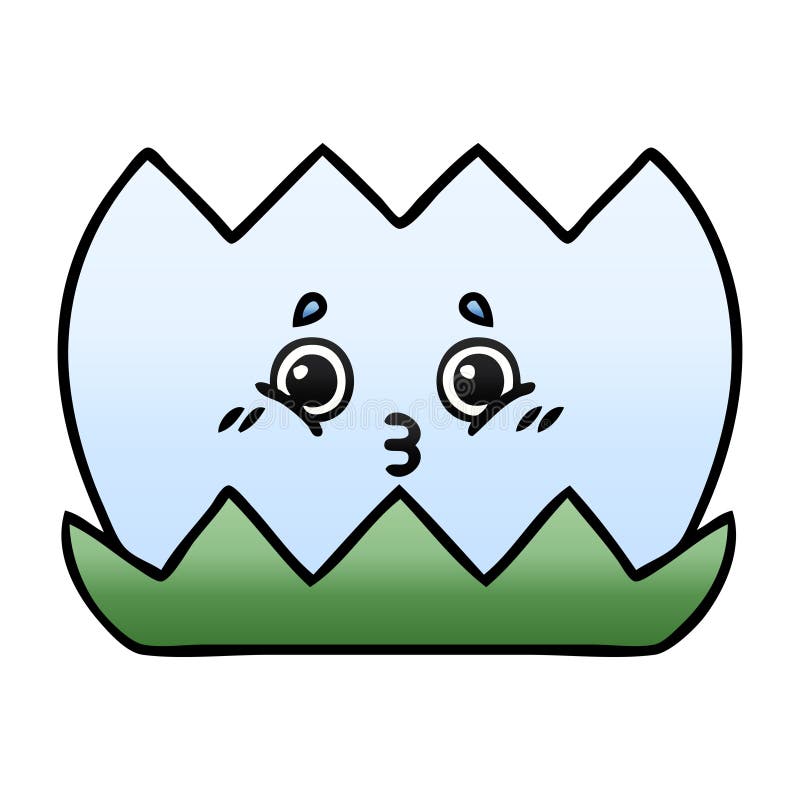 Gradient Shaded Cartoon Water Lilly Stock Vector - Illustration of ...