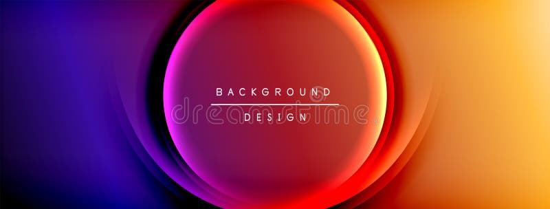 Gradient and Shadow Wave Line Geometric Background. Vector Illustration ...