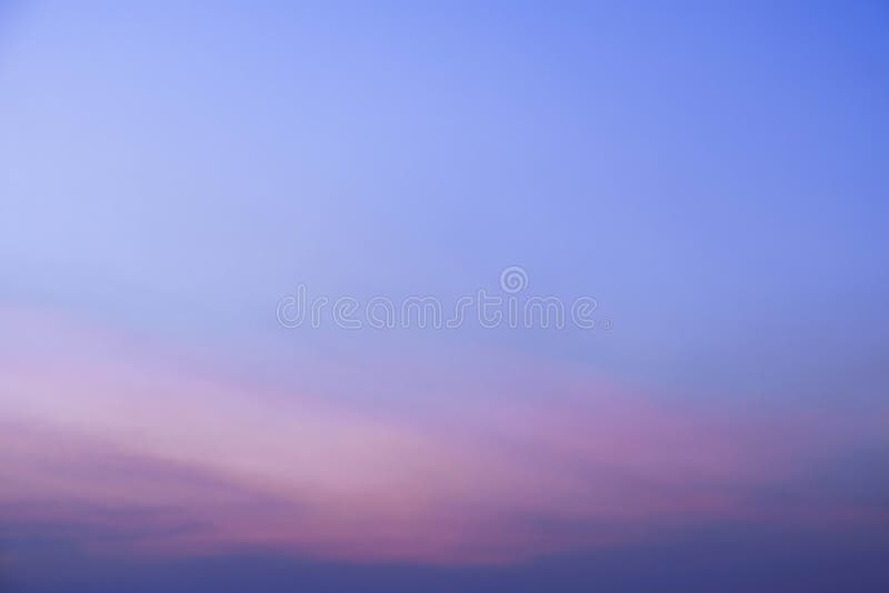 Gradient Sky Blue and Purple in Dusk Background Stock Photo - Image of ...