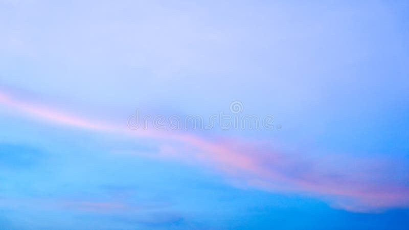 Abstract Blur Blue Sky Background. Sky Cloud Bright Summer with Sunset ...