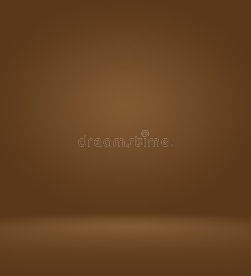 Gradient Smooth Brown and Black Abstract Background Stock Illustration ...